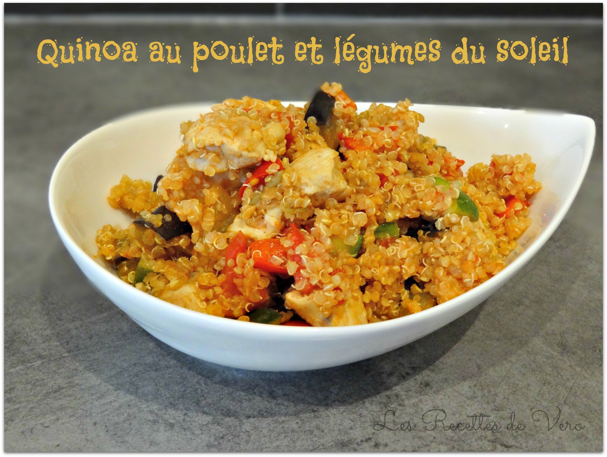 Quinoa Au Poulet Et Légumes Du Soleil