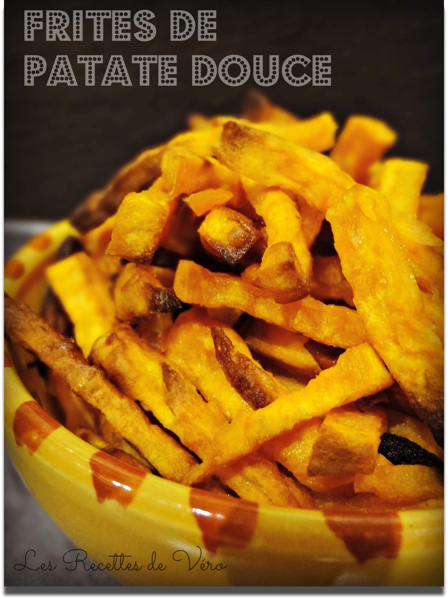 Frites De Patates Douces Au Four