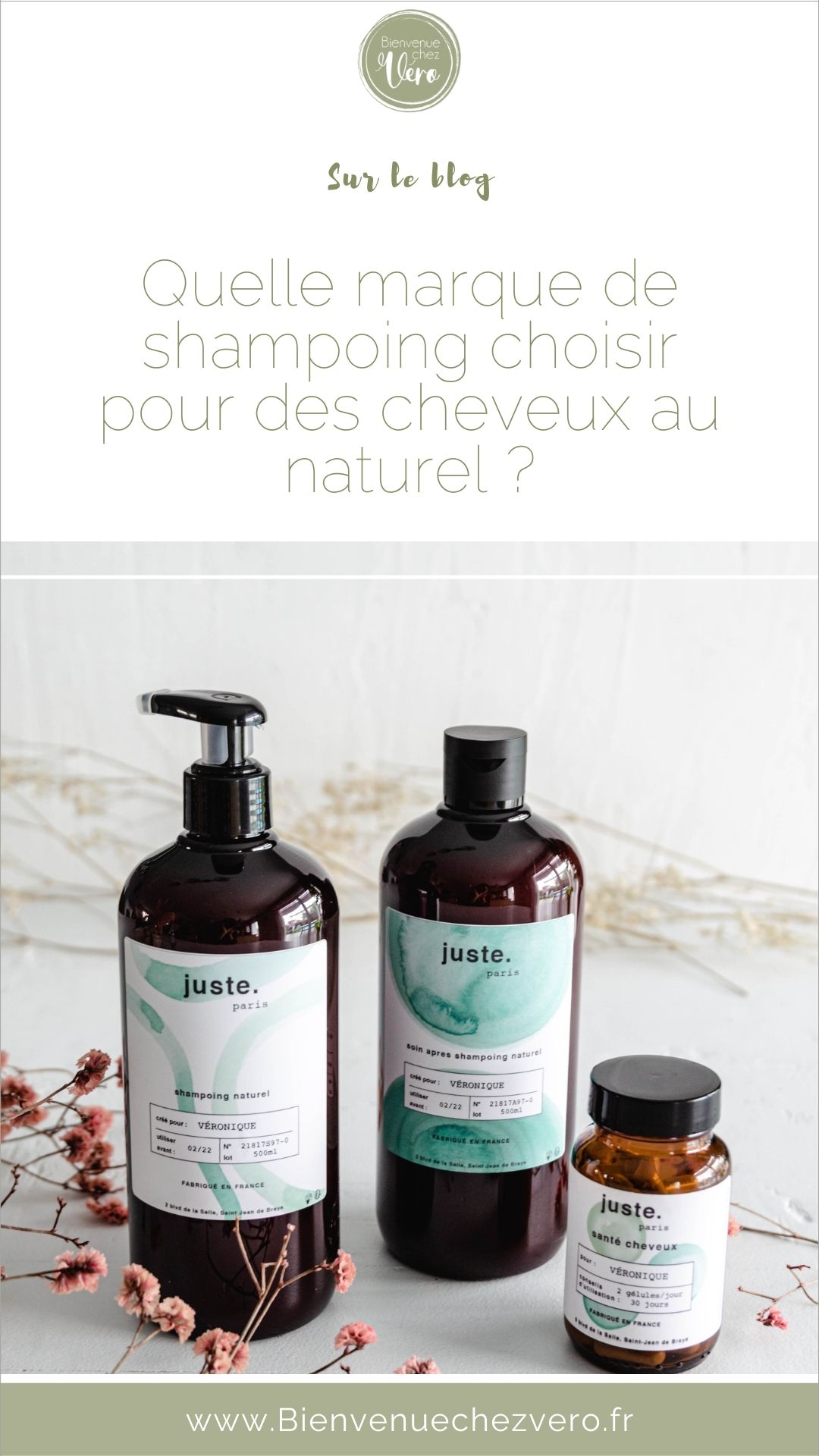 La Marque De Shampoing Naturel Juste Pour Toi