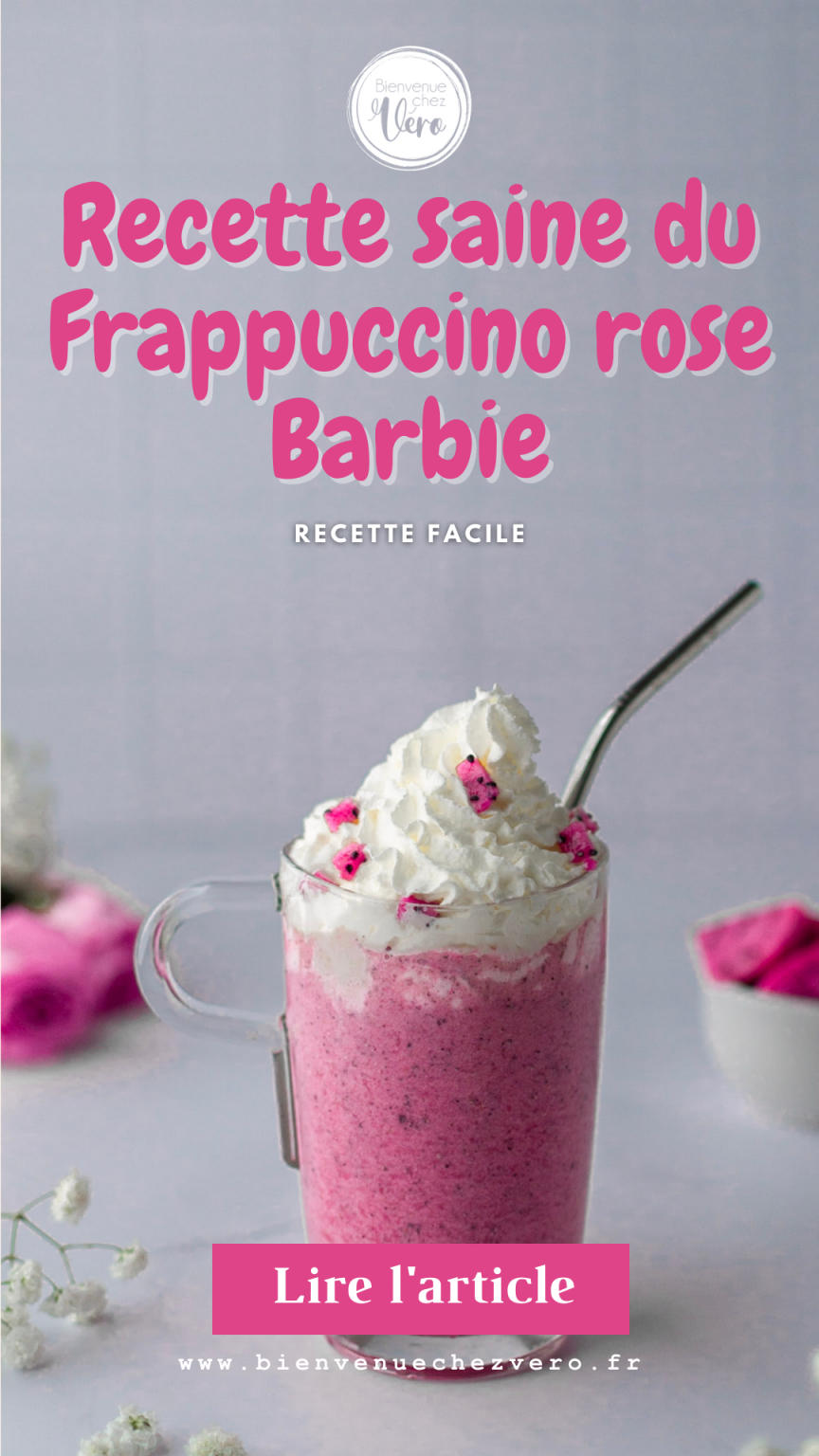 Frappuccino Rose Barbie : Recette Facile Et Saine Du